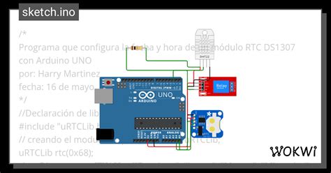 Sistema Rtc Wokwi Esp32 Stm32 Arduino Simulator