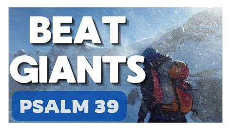 Prayer For A Miracle In A Difficult Situation Psalm 39 Youtube
