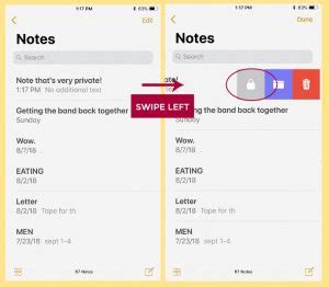 IPhone Trick How To Lock And Password Protect Notes In Your IOS Notes App