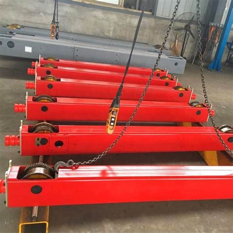 Heavy Duty Cranes Customized End Beam Driving Moving Beam Crane Rail Beams Assembly End Carriage