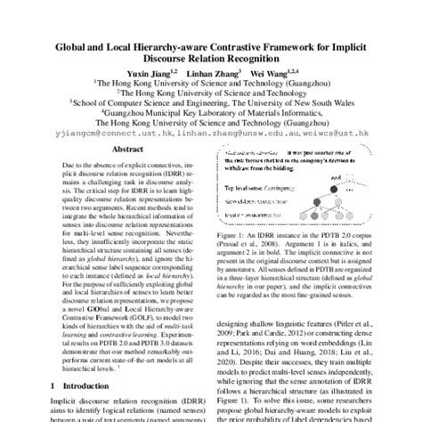 global and local hierarchy aware contrastive framework for implicit