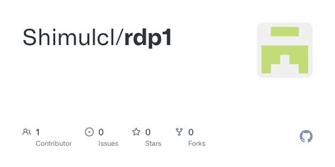 GitHub Shimulcl Rdp