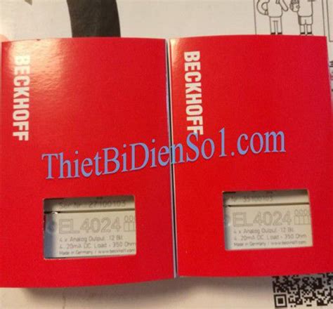 Module Beckhoff El4024 Công Ty Thiết Bị Điện Số 1
