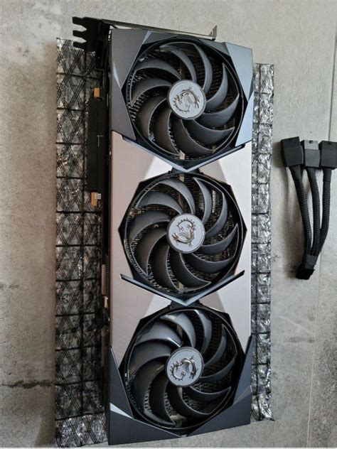 Msi Rtx 3090 Ti Suprim X 24 Gb Computers And Tech Parts And Accessories