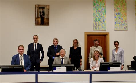Landgericht Osnabrück Besucht Die Rechtbank Noord Nederland In