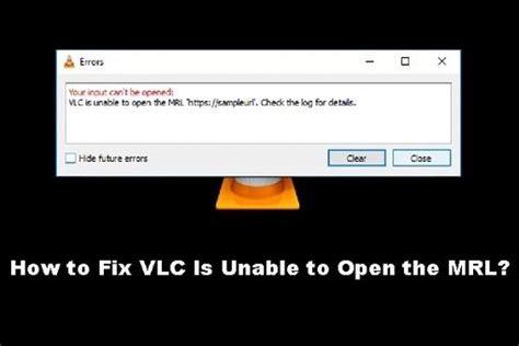 Solved How To Fix Vlc Is Unable To Open The Mrl Solving Fix It