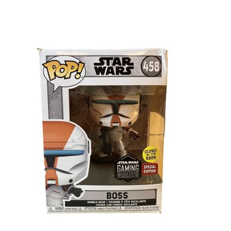 Funko Pop Star Wars Republic Commando Boss Glow In The Dark กล่องมี