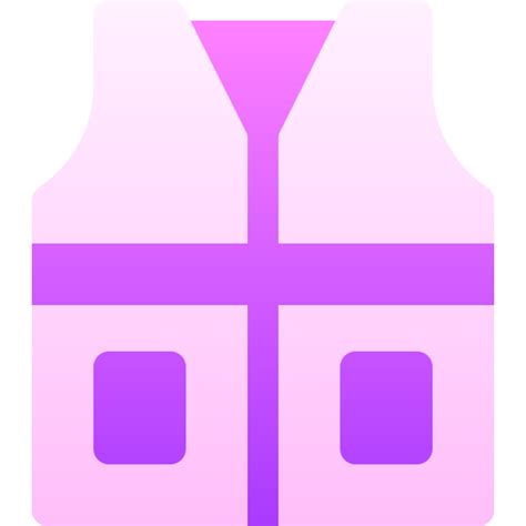 Icono De Chaleco Basic Gradient Gradient