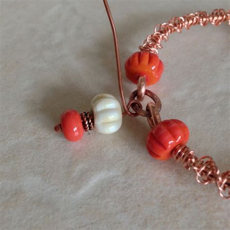 Art Jewelry Elements Tutorial Beaded Spiral Wire Bangle