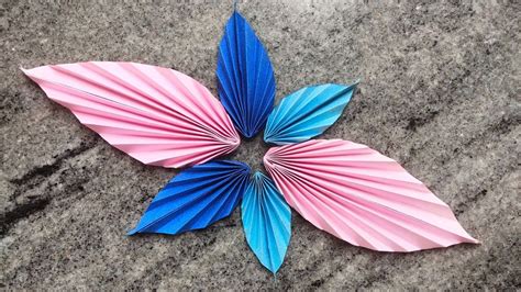 Paper Leafpaper Craft Paper Crafts Paper Leaves Creative Box