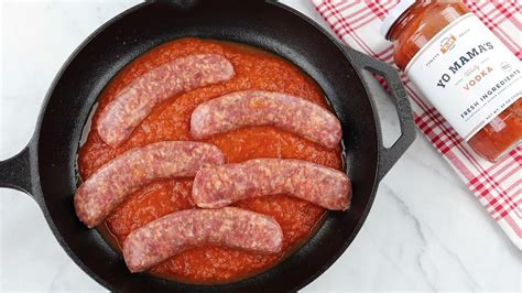 Vodka Sausages Yo Mama S Foods YouTube