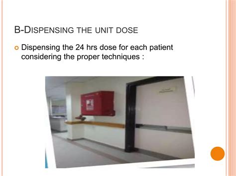 Unit Dose System Pptx