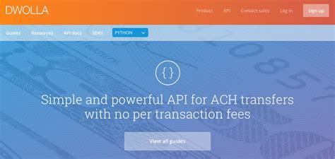 The Four Categories Of Dwolla Api Consumers