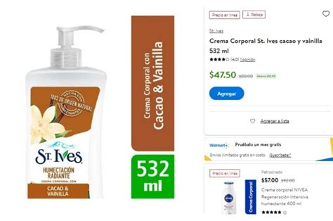 Crema St Ives Vainilla Y Cacao