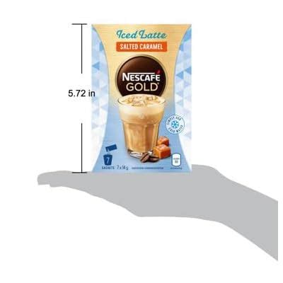 Buy Nescafe Iced Latte Salted Caramel Instant Coffee Sachets Ct X G Imported From Canada