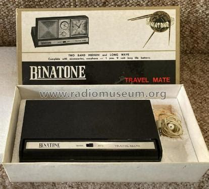 Travel-Mate Clock Radio Radio Binatone; Global, build 1980 ?? | Radiomuseum