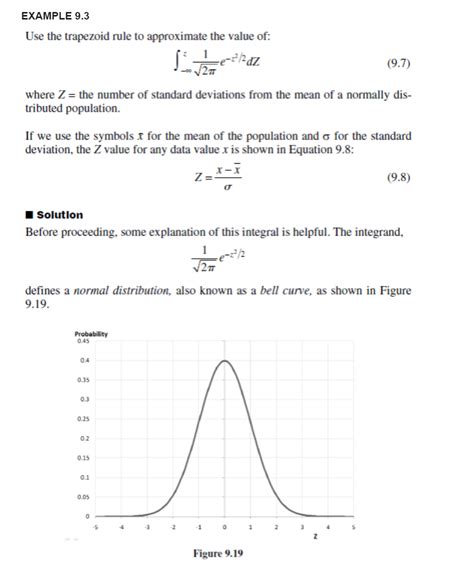 Solved Use The Function Normdist Created In Example In Chegg Com