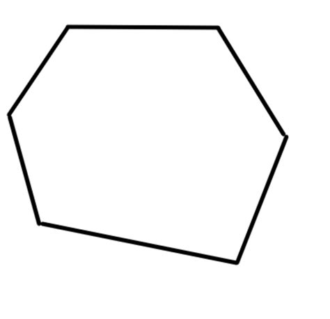 What Is A Hexagon 6 Sided Shape How Many Sides