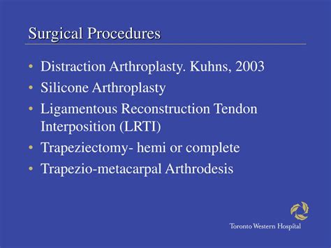 Ppt Therapy Following Thumb Cmc Joint Arthroplasty Powerpoint