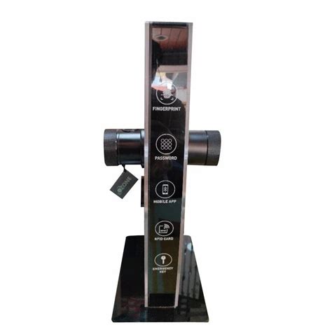 Lever Ozone Oracle Fingerprint Digital Lock Black At ₹ 20990piece In