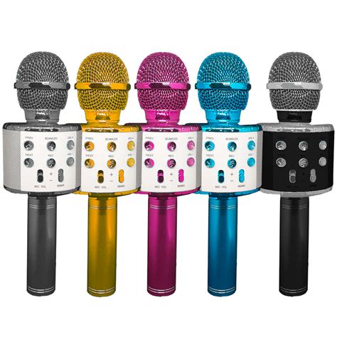 Micrófono Karaoke Bluetooth Recargable