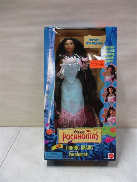 1995 Disney Pocahontas Shining Braids 4695851250