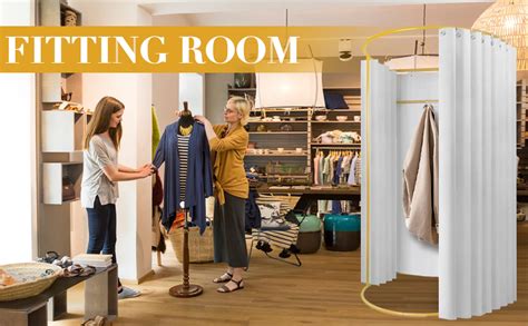 Umisu Fitting Room Clothing Store With Shading Curtainportable