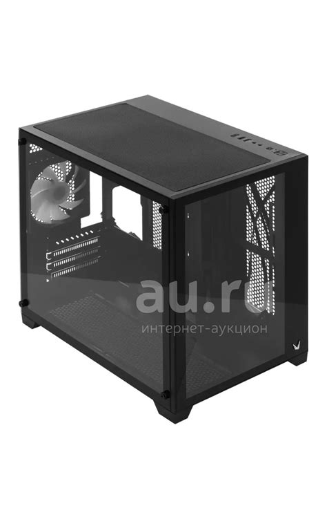 Корпус mATX Formula Crystal Z TG Mini Tower без БП черный купить в Красноярске Состояние