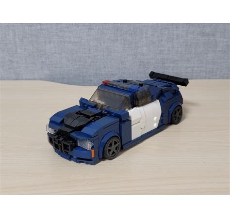 Lego Moc Transformer Barricade By Wowblock Rebrickable Build With Lego