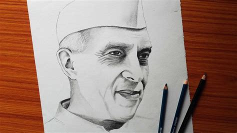 Jawaharlal Nehru Sketch