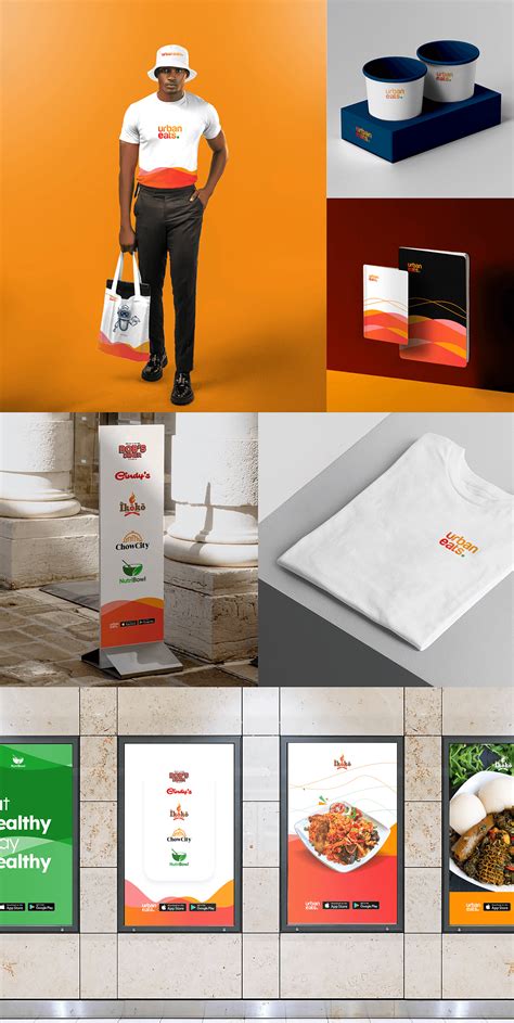 Urban Eats Brand Identity Design Behance
