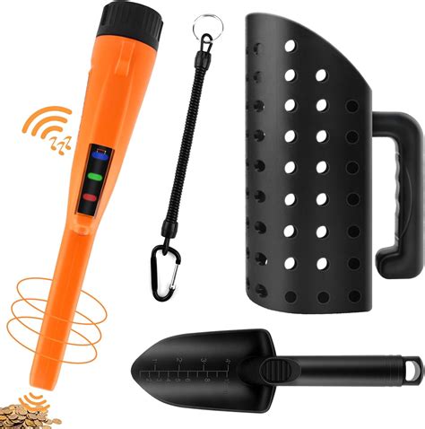 Metal Detector Pinpointer And Accessories Handheld Pin Pointer Wand 3 Modes Search Pinpointing