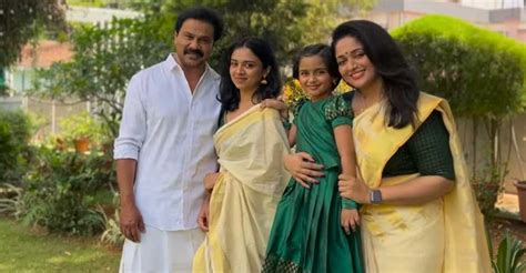 Dileep And Kavya Illuminate Onam Celebrations With Elegance And Joy Onmanorama