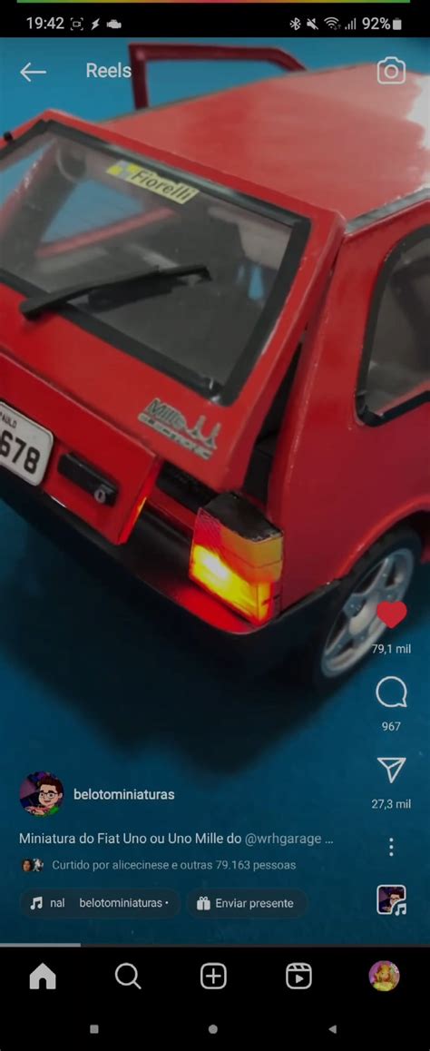 Mini Uno Brabo R Carros