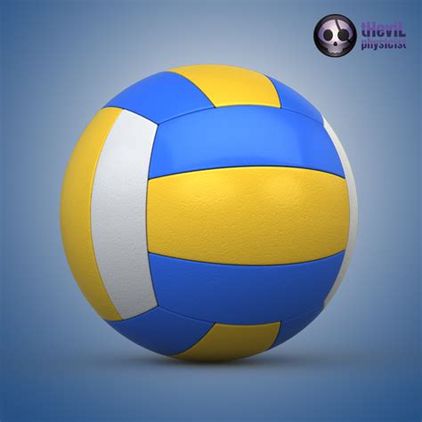 Volleyball Free 3d Model Obj Free3d