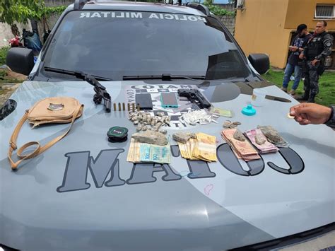 Supeito De Tráfico De Drogas E Posse Ilegal De Arma é Preso Pelo Cotam