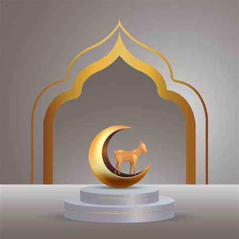 Eid Al Adha Mubarak The Celebration Of Muslim Community Festival