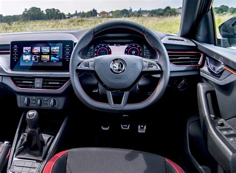 Skoda Scala Monte Carlo Driving Controls Wheels Within Wales