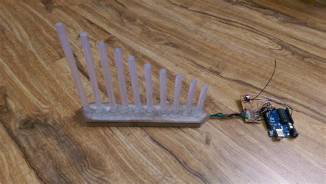 Sound Reactive Hot Glue Lamp Vu Meter Arduino 10 Steps With Pictures Instructables