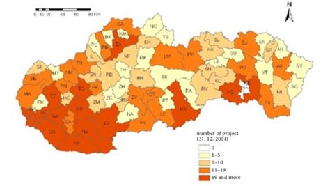 Approved Projects Distribution Of The Sapard Programme Total Measures Download Scientific