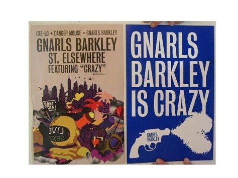 Gnarls Barkley 2 Sided Poster St Elsewhere Cee Lo Ceelo 4710830827