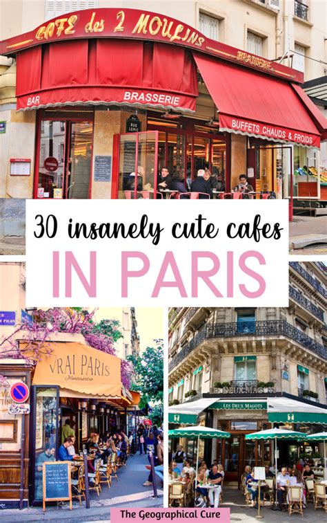 30 Best And Most Beautiful Cafes In Paris The Geographical Cure