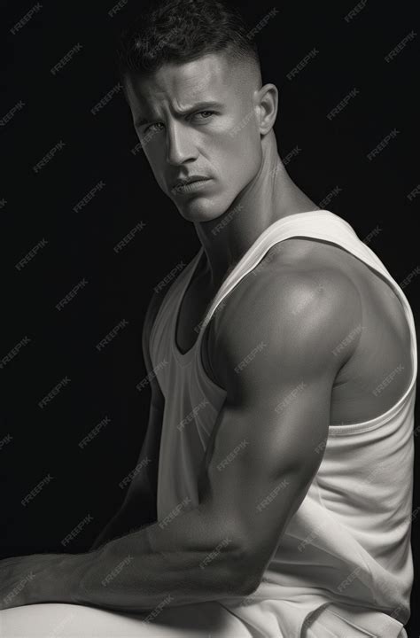 Premium Ai Image Male Models Pose For A Great Photoshoot Of High