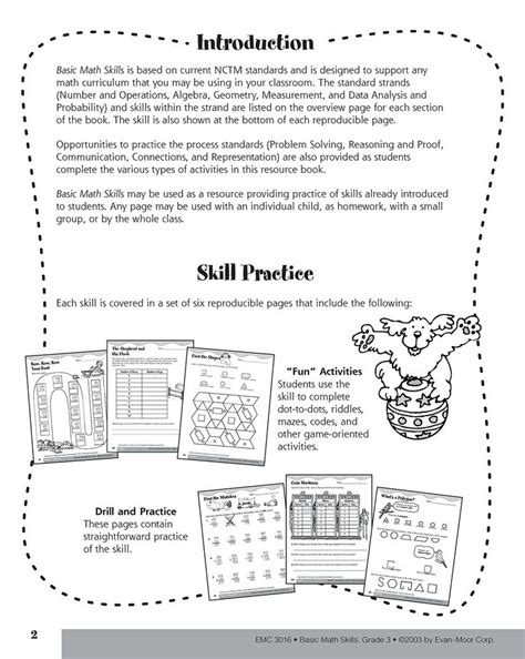 Basic Math Skills Grade 3 Basic Math Skills Basic Math Math Skills