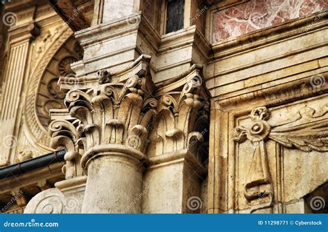 Classical Architectural Column Stock Image Image Of Grunge Statue 11298771