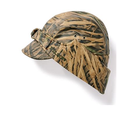 Filson Tin Cloth Wildfowl Hat Mossy Oak Shadow Grass 2xl