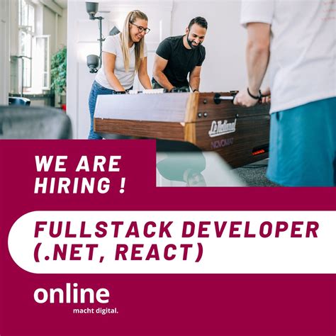 Online Solutions Na Linkedin Fullstack Developer Netreact
