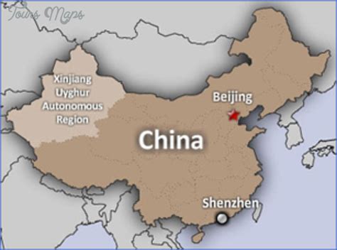 Shenzhen Map In English