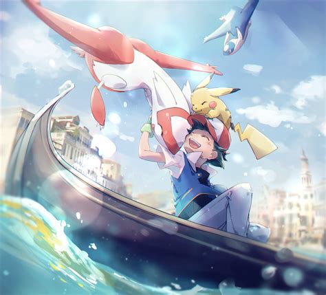 Pikachu Ash Ketchum Latias And Latios Pokemon And 3 More Drawn By