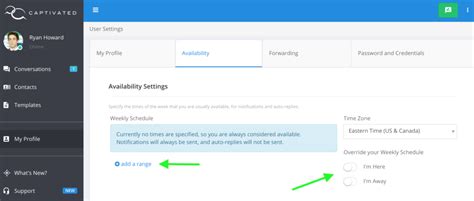 How Do I Adjust My Notifications Captivated